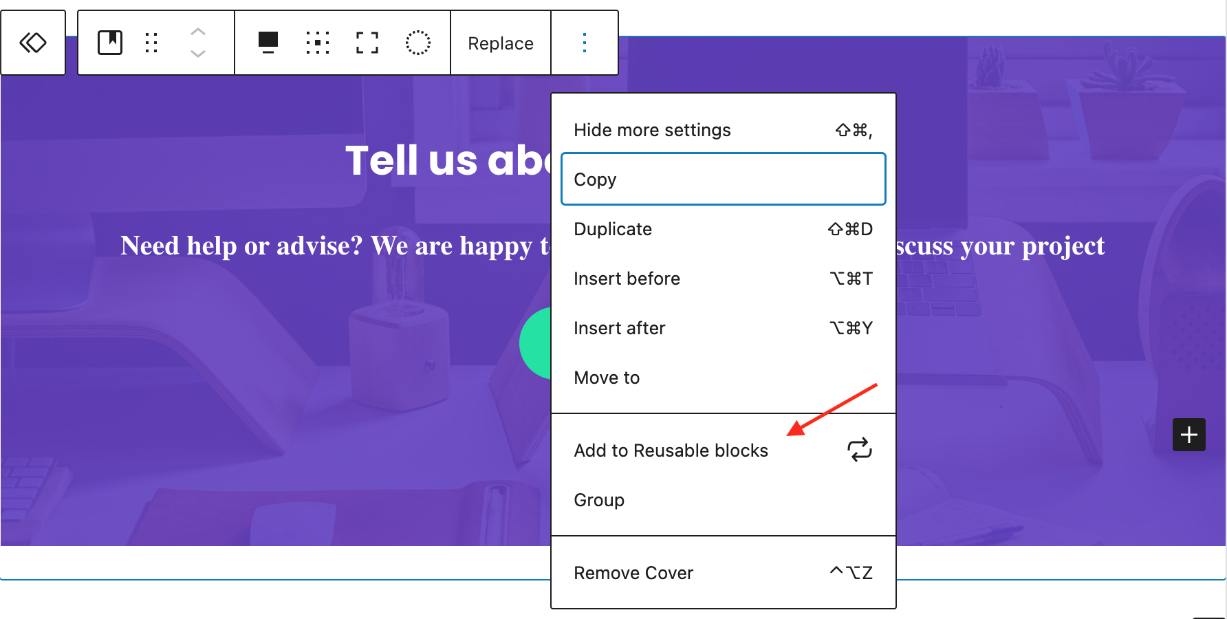 Create reusable blocks - Astratic